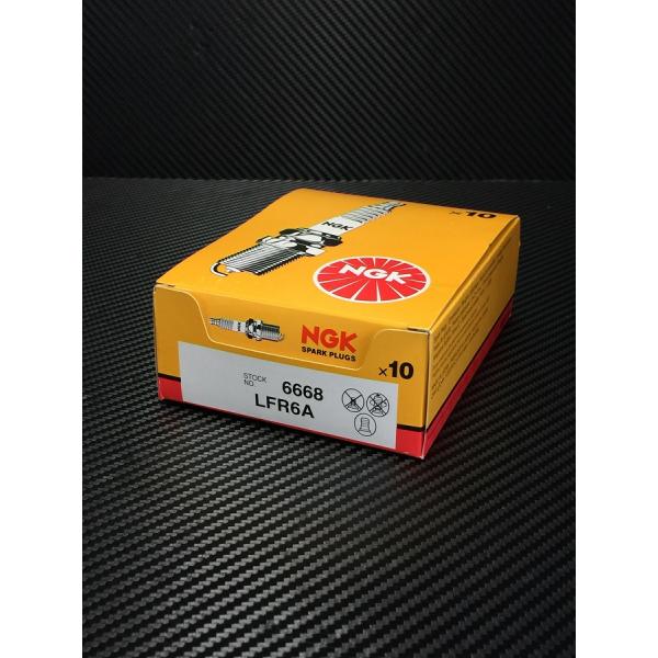 NGK スパークプラグ LFR6A ターミナル一体　10本　新品 ヤマハ 1800HO/SHOエンジン搭載艇など【メーカー】NGK【商品名】スパークプラグ　LFR6A 一体 【適応機種】ヤマハ マリンジェット1800HO/SHOエンジン搭載...
