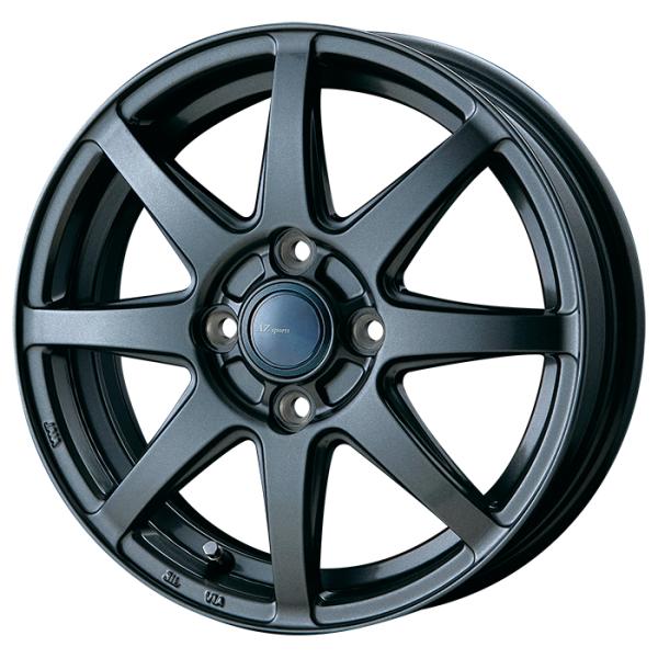 正規品 JAWA品質認定ブランド:INTER MILANO アルミホイール 14インチ・ホイールサイズ:14×5.0 INSET+38 4穴 PCD 100・ホイールカラー:ダークグレーメタリック(DGM) ・60°テーパーナットは付属して...