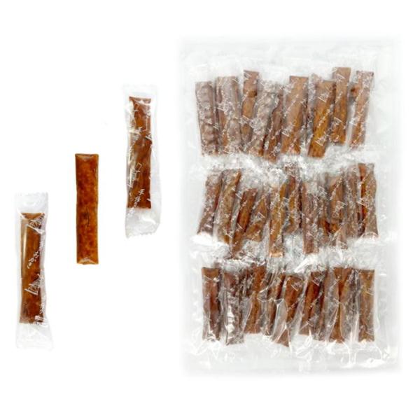 中は空洞でパリッとした食感のおかきを特製醤油で味付けしました。高級クラブ、ラウンジ様でも大好評のチャーム（おつまみ）です。