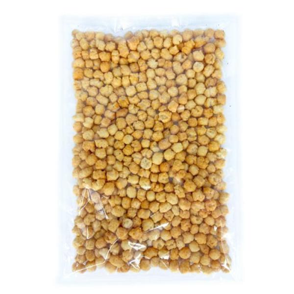 一味入りのピリ辛味、カリッとした食感が特長で永年に渡り愛され続けている小粒あられです。