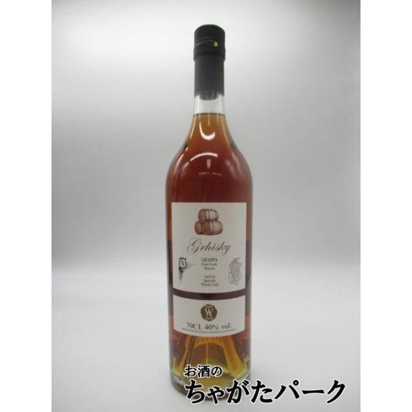 少し不思議な名前『グリスキー』という名前ですが、それはウイスキーカスク熟成ということを暗に表しています。”グリスキー”は新オーク樽にて約3年、その後スペイサイド(マクダフ30年)ウイスキーカスクで約5年熟成しました。香り：熟成感のあるドライ...