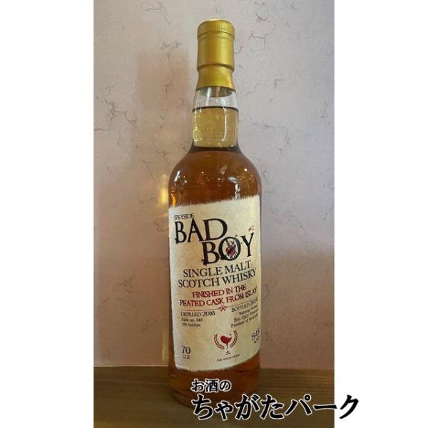 Speyside Bad Boy」の第 2 章！Ex-Caol Ilaのシェリーホグスヘッドにて18 ヶ月熟成させ、長く続くスモーキーかつミーティー、甘く煮込んだフルーツ、そして繊細で穏やかなアイラ島の海風が、複雑さと味わいを大幅に高めてく...