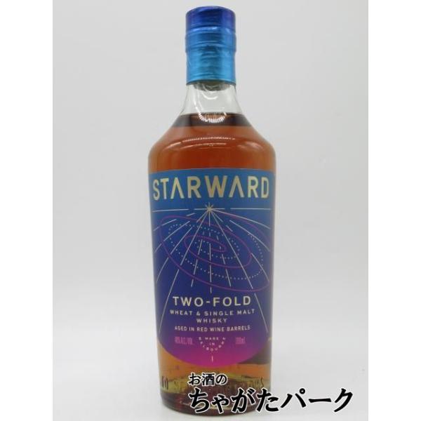 【発売日：2026年03月25日】トゥーフォールドはスターワードが目指した“親しみやすいウイスキー”を体現したオーストラリアンブレンデッドウイスキーです。ウィートとモルトの2種のウイスキーのブレンドで、オーストラリア産赤ワイン樽ですべての期...