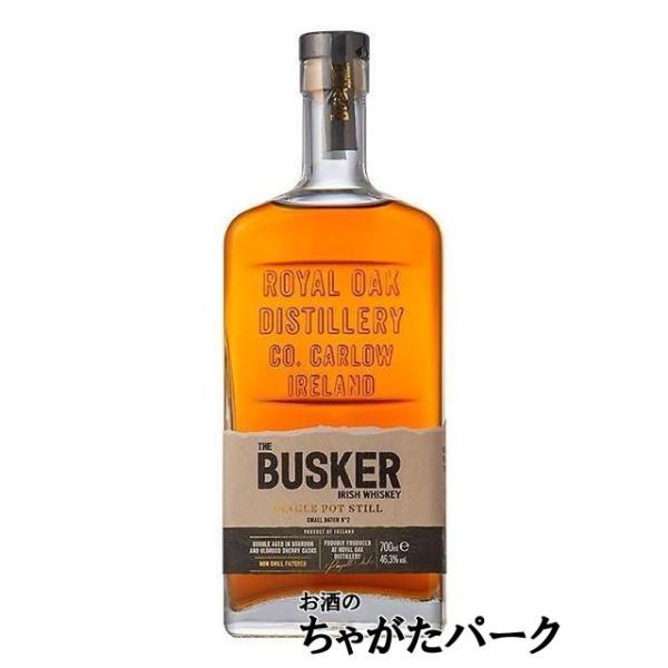 バスカー　スモールバッチ シングルポットスチルはモルト（大麦麦芽）と未発芽の大麦を原料に使用し、ポットスチルで3回蒸溜したポットスチルウイスキーです。ファーストフィルのバーボンバレルでじっくり熟成させた後、さらにヨーロピアンオークのオロロソ...