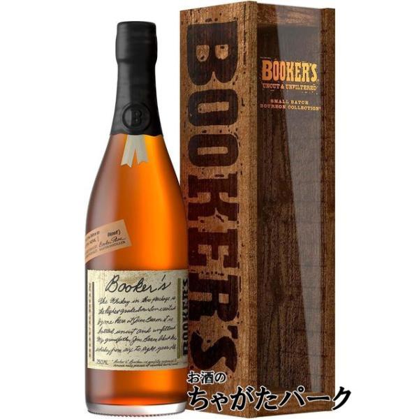 ジム・ビーム社創業者の６代目で、同社名誉マスター・ディスティラーのブッカー・ノウが、クレアモントの蒸溜所のウェアハウスに眠る秘蔵のストックの中から、吟味した最高の状態の数樽（６〜８年間熟成）をスモールバッチ、樽出し強度でボトリング。度数は強...