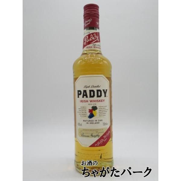１９００年代初頭、酒のセールスマン“パディ・フラハティ”が営業廻りをして人気を博した銘柄「オールド・アイリッシュ・ウィスキー」をお客が「パディのお酒」と呼ぶようになったことからこの酒名がメインとなり、もとの名はパディの下に記されるようになっ...