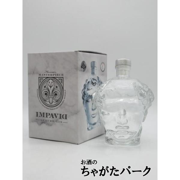 ミケランジェロのダヴィデ像の顔がそのままボトルになった大変に存在感のあるジンです。登録日：20250805