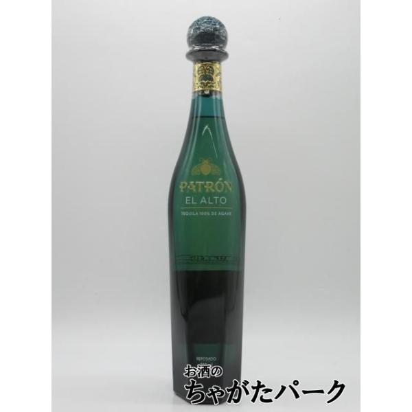 スピリッツを愛する方々に捧げる、究極の一杯。『パトロン エル アルト』は、4年以上熟成させたエクストラアネホを主体にブレンドされた、リッチで複雑な味わいを誇るスーパープレミアムテキーラです。メキシコ・ハリスコ州の高地で栽培された100%ブル...