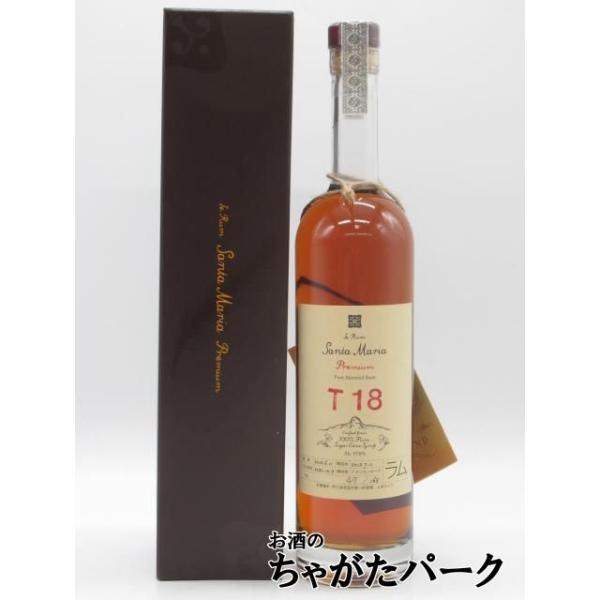 「イエラム　サンタマリア　プレミアム」シリーズは不定期に限定販売させて頂いている長期熟成、カスクストレングスのラム酒になります。2012年に収穫した伊江島産サトウキビを発酵、蒸留、そして8年の長期熟成を経て生まれたのが今回のT18。ふくよか...