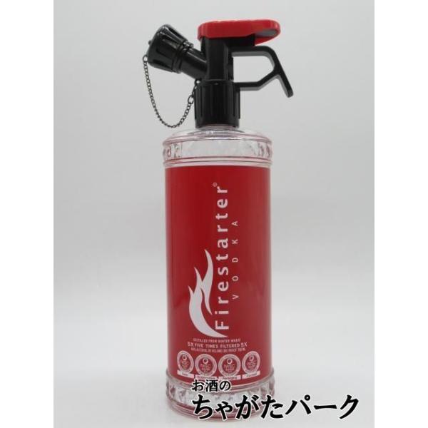 「ファイヤースターター　ウォッカ（Firestarter Vodka）」は、アメリカで話題の、まるで消火器みたいな「発火器（Firestarter）」という名のウォッカ。東ヨーロッパ、黒海に臨む豊かな丘陵で作られた最良の冬小麦を原料とし、1...