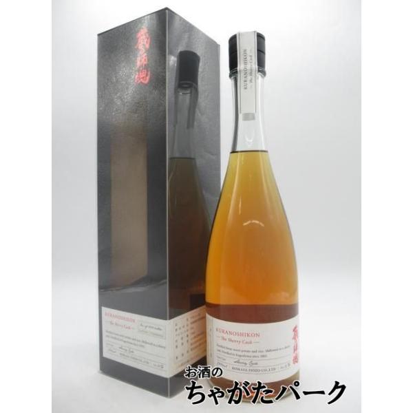 芋焼酎原酒をシェリー樽で貯蔵熟成することで、魅力を丁寧に引き出し、樽熟成由来の色味・風味をそのまま味わっていただけるよう食物繊維を加えています。立ち香  香ばしさをまとった厚みのある甘香。蜂蜜やドライフルーツを思わせる、ふくよかで奥行きのあ...