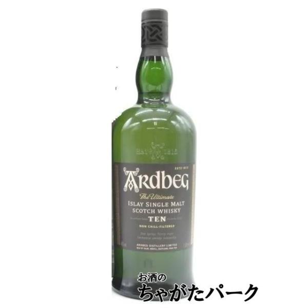 アードベグ１０年は全モルトの中で最もピートの度合いが強く、アイラ・モルトの中でも特異な存在となっている。１０年は冷却ろ過を行わず度数も４６度と高め。スモーキーなアードベグらしさが出ている。【ARDBEG 10Y 1L】ボトラーズ ラフロイグ...