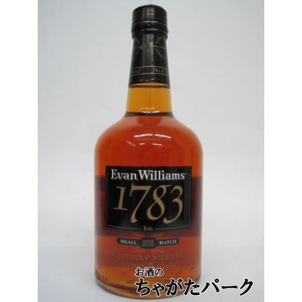 ４３度　７５０ミリエヴァンウィリアムスとはケンタッキー州ルイズヴィルで１７８３年に初めてトウモロコシからウィスキーをつくったとされる人物。ラベルのSINCE1783は創業年ではなくウィリアムスが初めて蒸留した年。この商品はヘヴンヒル社の製品...