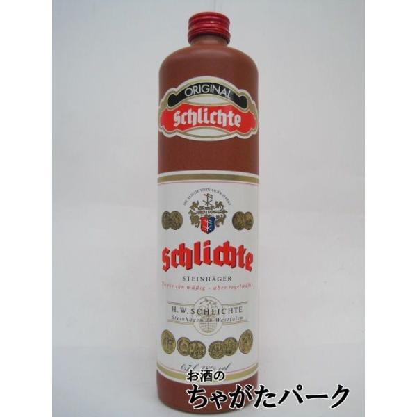 シュタインヘーガーはロンドン・ジンよりもマイルドな味わいを持つドイツ特産のジン。ドイツではビールの前にこの酒を１〜２杯飲むのが習慣となっている。これはシュタインヘーガーの中ではもっとも有名な銘柄のひとつ。２回の蒸留でつくられる。【ＳＣＨＬＩ...