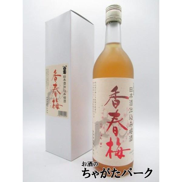 １２度　７２０ミリ地元産の梅と日本酒の原酒で仕込み、じっくりと蔵内で一年間寝かせた梅酒。ホワイトリカーや焼酎を使用したものには無いまろやかさ、柔らかさがあって香り高く、造り酒屋ならではのお酒となっております。甘さ控えめで飲みやすく、よく冷や...