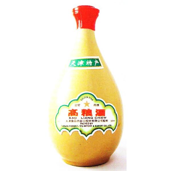 ６２度　５００ミリ華北地方の特産のコーリャンを原料に大麦、そら豆を加えて蒸留したまろやかで香り豊かなマイルドなお酒。東北料理、北京料理にはかかせません。【KAO LIANG CHIEW】中国酒バレンタインデー ホワイトデー 母の日 父の日 ...