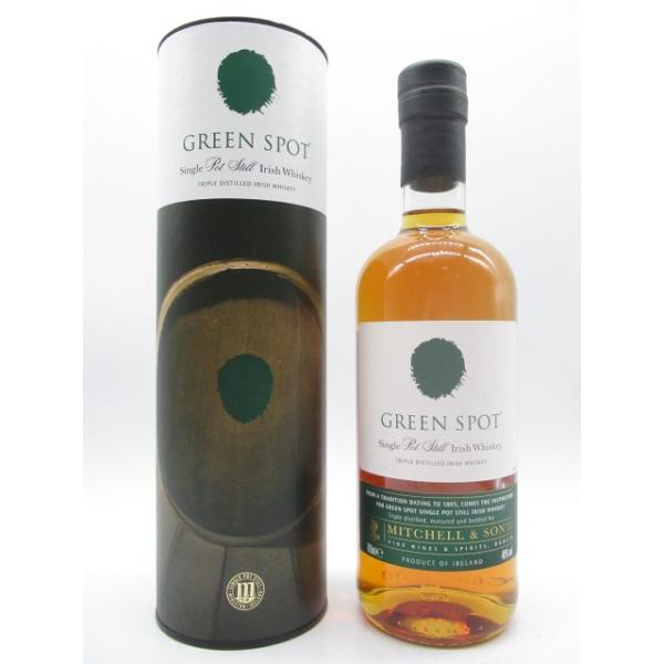 ダブリンのミッチェルズ酒店オリジナルのブランド。ミドルトン蒸留所のポットスチル原酒を７〜１２年熟成。樽の２５％以上はシェリー樽を使用。年間２０００ケース限定。【GREENSPOT】ウイスキーアイリッシュ (ウェーリッシュなども含む)バレンタ...