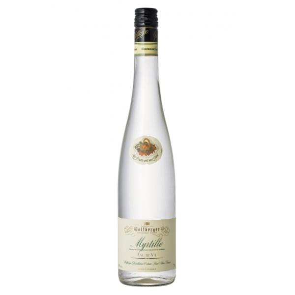 世界でも珍しいブルーベリーのオードヴィ。アルザス産の新鮮なブルーベリーを細かい手作業で丁寧に摘み取り、伝統の銅製アランビック スチルで蒸留した繊細で力強いブルーベリーのフルーツブランデーです。【ＷＯＬＦＢＥＲＧＥＲ　ＡＰＰＥＬＬＡＴＩＯＮ　...