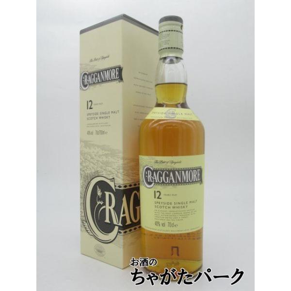 蒸留所は１８６９年スペイ川沿いに建てられ、クラガンモアの丘に臨むことから名がついた。軽快な香り、穀物由来のうまみと樽香のバランスがよく識者の評価も高い。ディアジオ社クラシック・モルト・シリーズの１つ。【CRAGGANMORE 12y】モルト...