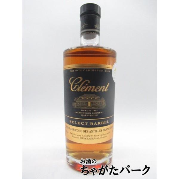 ４０度　７００ミリこの「セレクトバレル」は、特別に低い温度でゆっくり時間をかけてチャーした、200Lサイズのフレンチオークの新樽を使用しており、クレマン蒸留所のセラーマスターの厳しい管理の下、最低3年以上熟成されています。クレマンでは基本的...