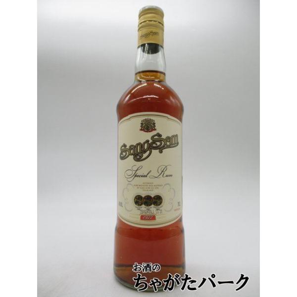 サンソンはタイで、プレミアムタイラムとしてよく知られています。その製法は、糖蜜を発酵させて蒸留し3年〜8年オーク樽で熟成させた後、ボトリングをしています。メコンと合わせてタイの人気スピリッツです。　【ＳＡＮＧ　ＳＯＭ】スピリッツラムバレンタ...