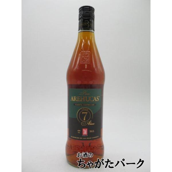 創業130年、1892年よりスペイン王室御用達ヨーロッパ最古のラム蒸留所「アレウーカス」成熟度・品質の点で厳選されたさとうきびのみ使用し蒸留、7年のオーク樽熟成。柔らかで素晴らしい熟成感。カクテルにも、そのままストレートやロックで楽しめる味...