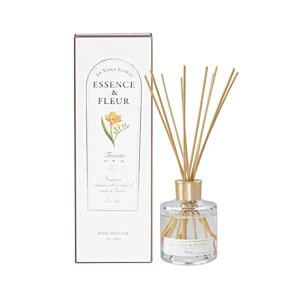 「商品情報」Le Voile FloralリードディフューザーFREESIA 180mlフリージアリ―ドスティック付きルームフレグランスルームディフューザール・ヴォワル・フローラルアート・ラボ「主な仕様」香りの都、南仏グラースの老舗香料メー...
