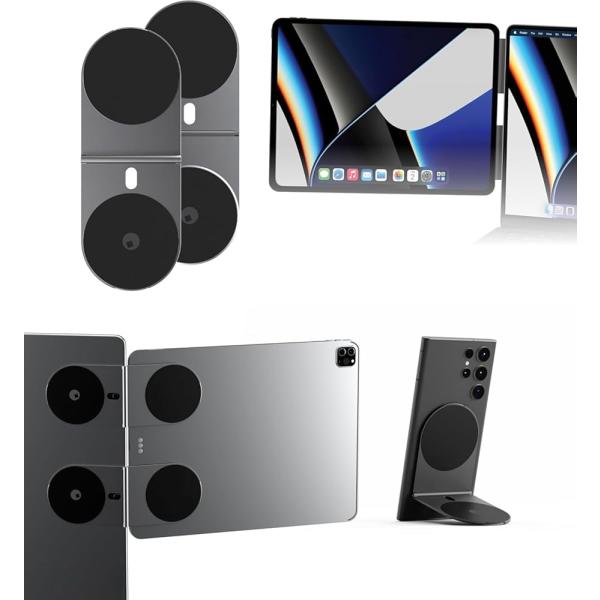 「商品情報」「主な仕様」【2倍の自由、2倍の可能性。スマホもタブレットも思いのまま】 EDGE Pro Coreが2個あれば、スマホとタブレットを同時に固定し、デスクを一気にアップグレード。動画視聴・資料表示・ビデオ会議など、効率と快適さが...