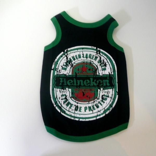 素　材：コットンサイズ：9号 (1)首回り：約42cm前後(2)胴回り：約59cm前後(3)着　丈：約44cm前後※メーカー、デザインによってサイズがことなりますので　記載サイズをご確認ください。多少の伸縮はあります。大人気のビールのロゴの...