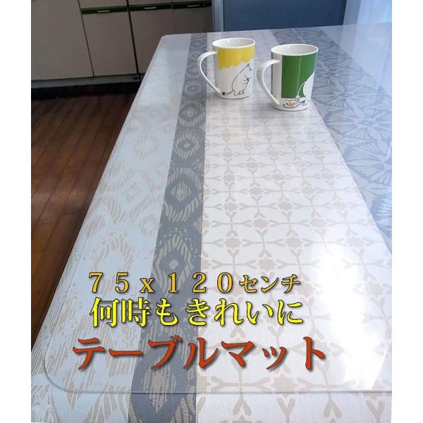 永い年数使える透明テーブルトップのマット　もちろん表面の傷はつきにくい。関連キーワード：ドイツ製 テーブルマット キッチンマット 卓上シート ポリカーボネート 5年保証 テーブルよごれ 在宅ワーク テレワーク 傷防止 キズ防止 透明 クリア...