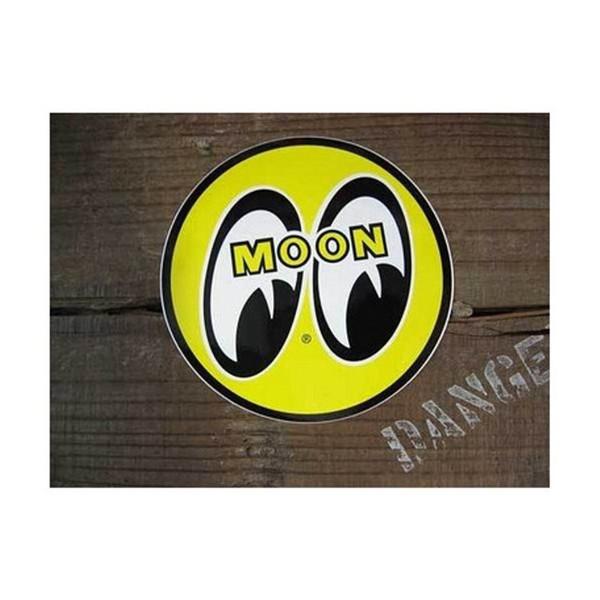 ベーシックなアイボールのステッカー　サイズ直径4cm　