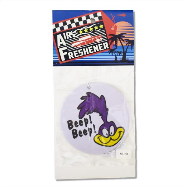 オシャレでカッコイイ柄がエアフレッシュナーになりました！車のインテリアや、ガレージやお部屋にどうぞ！ムスクの香り。サイズ：直径80mm