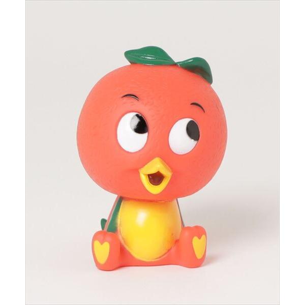 上目使いがかわいいオレンジバード癒されるよ。　高さ約12.5cm×幅約8.0cm×奥行き約9.5cm素材・プラスチック/ソフトビニール