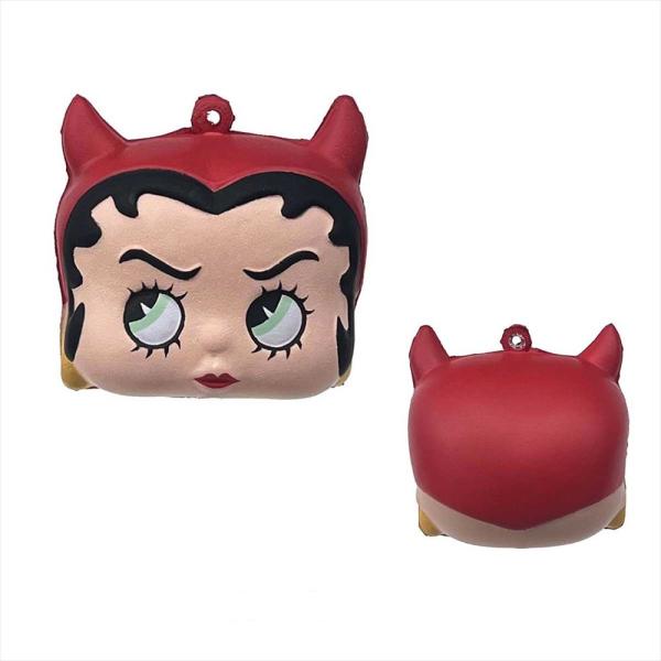 ベティーちゃん プニプニ3D スクイーズトッパーキーチェーンプニプニ気持ちぃ?！ベティ ブープの『SQUEEZE TOPPER KEY CHAIN 』です！アメ雑好きに愛される、他では手に入らない立体的なデザイン弾力のある柔らかい素材で、独...