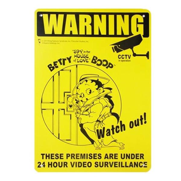 アメリカの人気キャラクター『BETTY BOOP（ベティーブープ）』の プラスチックサインボード♪店舗だけではなくて、自宅やガレージなどでもGOODですよ!!!メッセージにベティちゃんの可愛さをプラスした プラスチックサインボードです◎サイ...