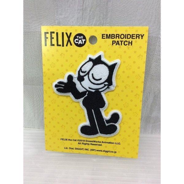 アイロンで簡単装着可能な糊付きワッペン。・FELIX THE CATの正規ライセンス品。・アイロンで簡単装着可能な糊付きワッペン。・細かい部分まで刺繍が施され、クオリティーの高い仕上がり。・衣類の補修はもちろん、バッグやMA1に取り付けたり...