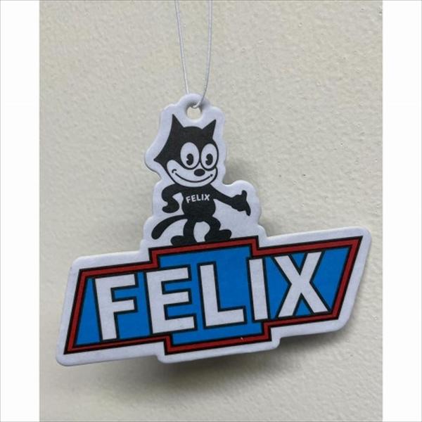 LAにあるあの有名な老舗シボレーディーラーのノベルティ「FELIX]大人気なキャラクター　デザインそのまま大胆にもエアーフレッシュナーに！車のインテリアや、ガレージやお部屋にどうぞ！★クールウォーターの香り★サイズ:H約8 x W約10cm
