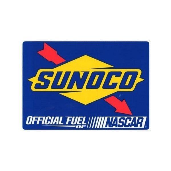 NASCARのオフィシャルガソリンカンパニーSunoco社のロゴデカール！ 以前はユノカルがNASCARのオフィシャルガソリンでしたが、 今はSunocoがオフィシャルガソリンなのです！レースファンの方に特にオススメしたいアイテムです。サイ...