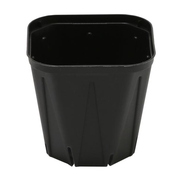 スリット鉢　植木鉢　鉢　ガーデニング用品　_gardening　ＫＰ９０　黒　兼弥産業　園芸用品　ガーデニング　ポット　ハイドロカルチャー　小型ポット　観葉植物　小鉢　ＫＫ　３号　角型　セット　３０個入り　20171011　ビバリウム　テラ...