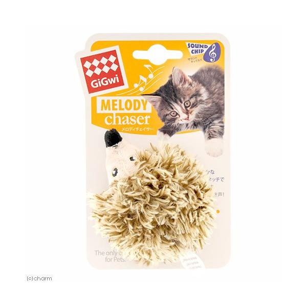 メーカー：プラッツ _neko　プラッツ　ＧｉＧｗｉ　メロディチェイサー　ハリネズミ　0846295070195　20190530　ＧＢＮＭ　猫用品　猫　ねこ　おもちゃ　ぬいぐるみ　ギグウィ　サウンドチップ　サウンド　リアル　鳴き声　ＧＷ７...