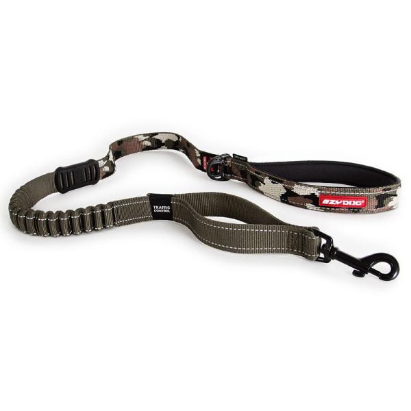 メーカー：新東亜 ＥＺＹＤＯＧ　イージードッグ　ゼロショック　１２０ｃｍ　グリーンカモ　犬　リード　引きひも　引き紐　ヒモ　4959283056234　ショック吸収機能付き　愛犬　犬リード　首　犬用品　中型犬　大型犬　ポリエステル　天然ゴム...