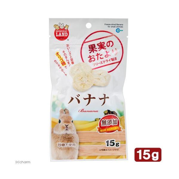 メーカー：マルカン _animal　マルカン　果実のおたより　バナナ　15g　4906456563464　ML-86　20171211　YMYM　リスハム系　小動物　鳥　おやつ　小動物おやつ　うさぎ　ハムスター　モルモット　チンチラ　リス　...