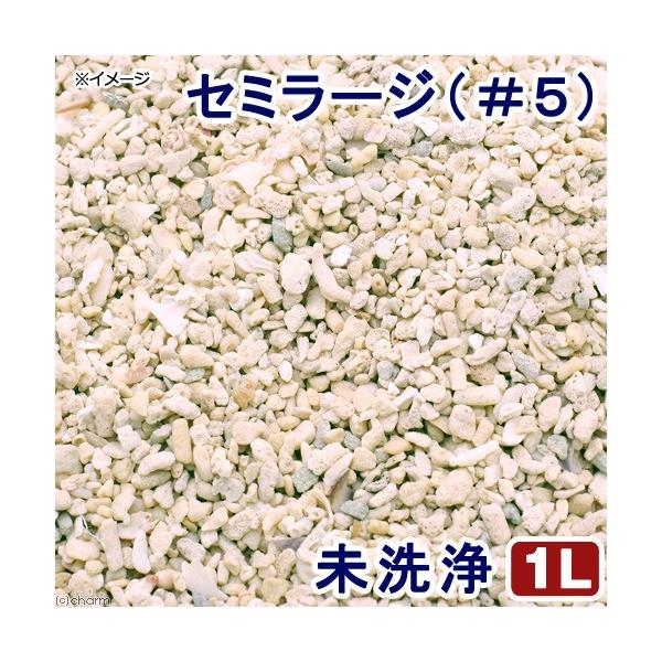 メーカー：(株)リーフ Leaf Corp bnrsangos　アクアリウム用品　_aqua　naisyoku_syukei　hwlist　アクア用品　海水　未洗浄　サンゴ砂　セミラージ　＃５　mi_sango_M　１L　海水水槽用底砂　Ｈ...