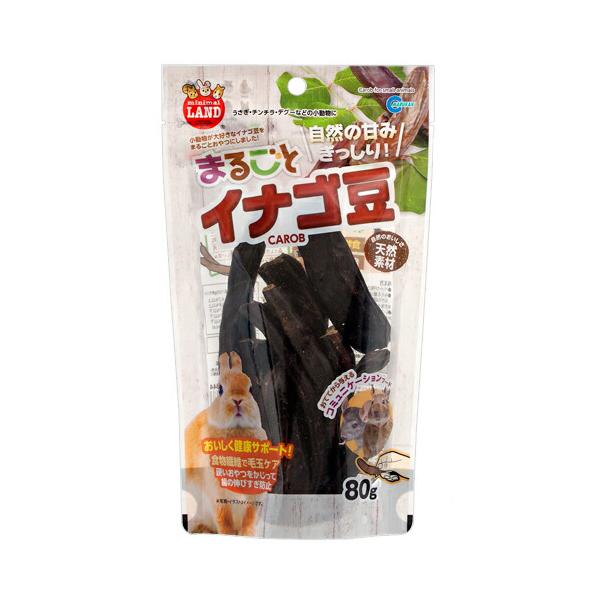 メーカー：マルカン _animal　マルカン　まるごとイナゴ豆　８０ｇ　4906456564768　MR-844　株式会社マルカン　ＫＥＩＲＹＯＵ　ＹＭＹＭ　オールステージ　全成長段階　間食　小動物おやつ　うさぎ　チンチラ　デグー　ハムスタ...