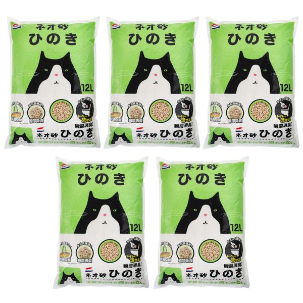 メーカー：コーチョー _neko　コーチョー　ネオ砂　ひのき　１２Ｌ　4972316208493　20170612　ＹＭＹＭ　猫　ねこ　ねこ砂　猫砂　猫トイレ　トイレ　消臭　抗菌　トイレに流せる　NEOSUNA　固まる　燃やせる　流せる　木...