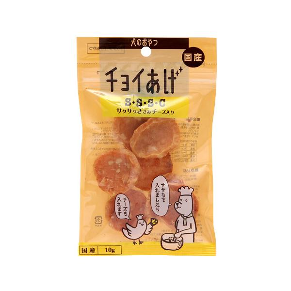 メーカー：わんわん frditem_hidden　melma_tyoiage　犬フード　おやつ　鶏素材　わんわん　株式会社わんわん　犬のおやつ　チョイあげ　ささみ　チーズ　20110813　TN　_oyatu　_dog　4532066003...