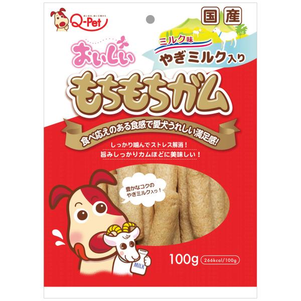 メーカー：九州ペット 犬フード　おやつ　ガム　九州ペットフード　おいしいもちもちガム　ミルク入り　１００ｇ　20111029　SM　kyushupet　_oyatu　_dog　4941605005211　YPKCHK_019　kyudog_...