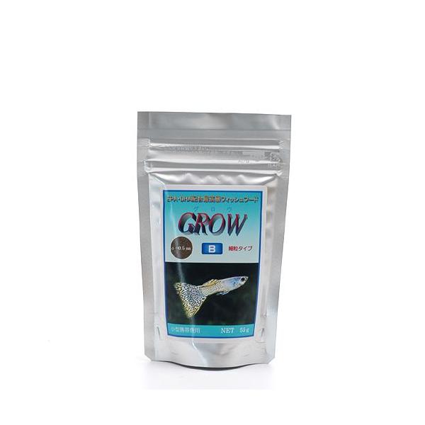 メーカー：どじょう養殖研究所 アクアリウム用品　アクア用品　餌　パウダータイプ　どじょう養殖研究所　グロウ　Ｂ　細粒タイプ　５５ｇ　器具　aqafsk27_aqua　4544342145211　opa2_none　熱帯魚　えさ　小型魚　小型...