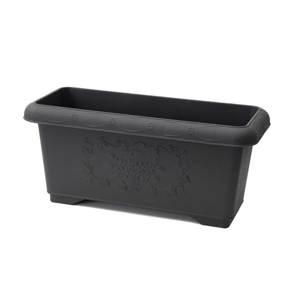 メーカー：リッチェル プランター　_gardening　20180403　nych　4973655727102　リッチェル　ハナール　深型プランター　60型　ダークグレー　DG　家庭菜園　園芸　寄せ植え用　鉢　植木鉢　ガーデニング　日本製　...