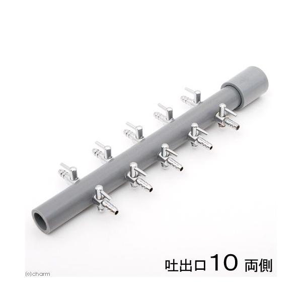 tmp_VP13　アクアリウム用品　ＶＰ１３Ａ　ＶＰ-１３Ａ　アクア用品　管材各種　配管　ホース　パイプ　塩ビ管パーツ　ＶＰ管　塩ビ管本体　エアー　ブロア　コック　分岐　塩化ビニールパイプ　ＶＰ１３付き　吐出口１０　両側　20130910　...